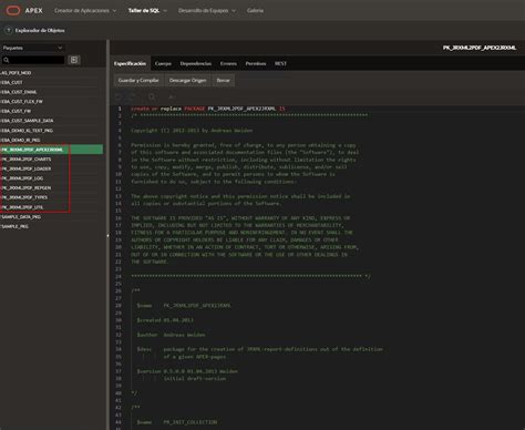 Cómo Imprimir Informes Personalizados en formato PDF desde Código PL SQL en Oracle APEX