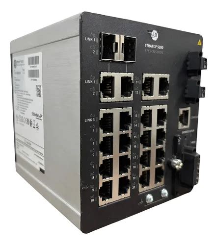 Switch Ethernet Allen Bradley Stratix 5200 1783 Cms20dn Frete Grátis
