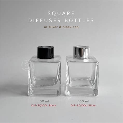 Jual Botol Kaca Diffuser Aromatherapy Kotak Diffuser Glass Bottle