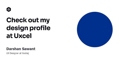 Darshan Sawant Ux Designer Uxcel