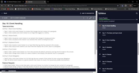 Abhishek Bhakari On Linkedin Javascript Codingchallenge Learningjourney Hiteshchaudhary