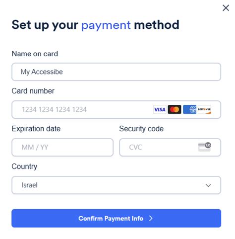 How Can I Add A Payment Method For Active Accesswidget Licenses