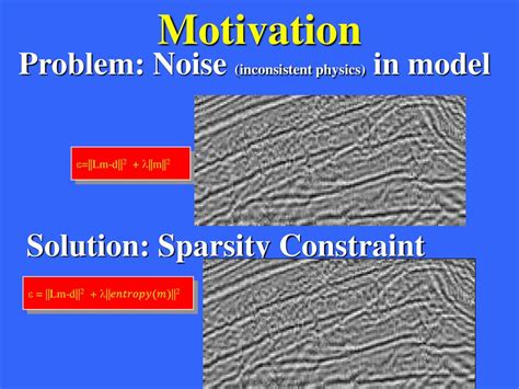 Lsm With Sparsity Constraints Ppt Download