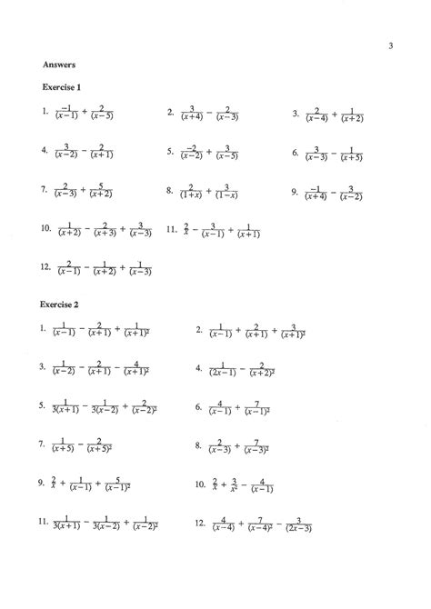 Partial Fractions Pdf