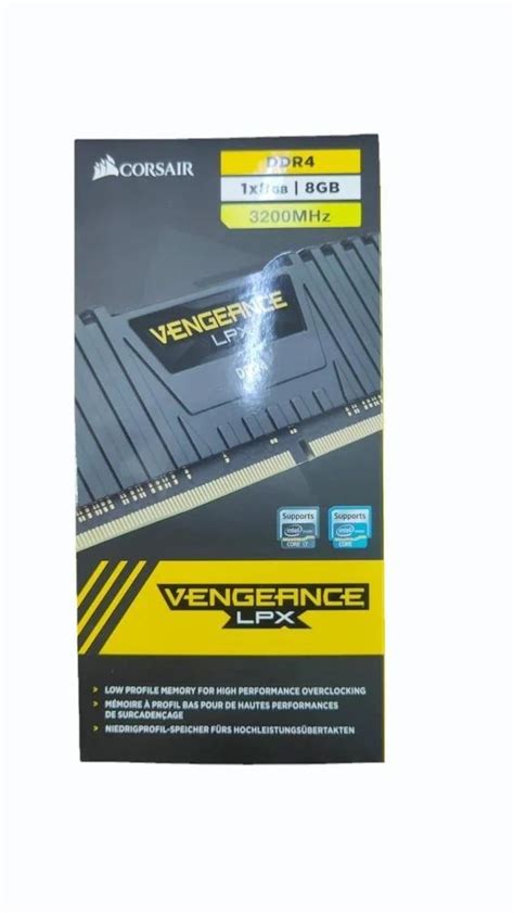 Sdram Corsair Vengeance 8gb Ddr4 Ram 3200mhz 25 Hz At ₹ 1900piece In New Delhi