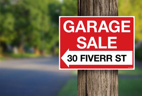 Create A Printable Garage Sale Kit By Prefix Fiverr