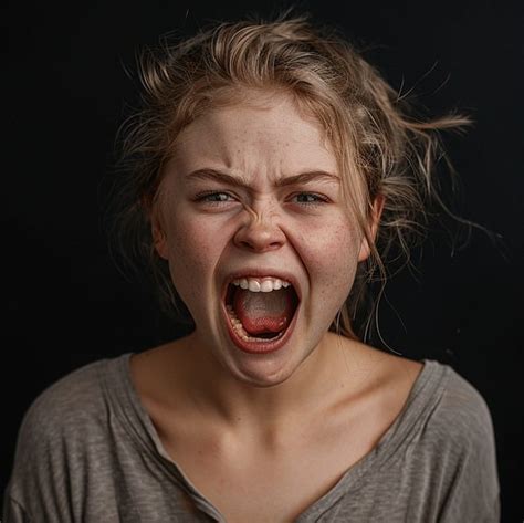 Download Ai Generated Scream Angry Royalty Free Stock Illustration
