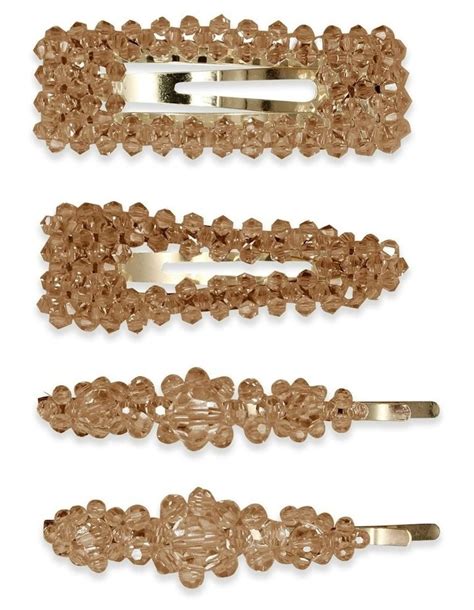 Morgan Taylor Bailey Hair Clip Set In Gold Myer