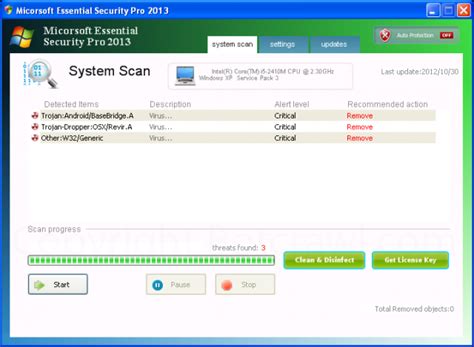 How To Remove Microsoft Essentials Security Pro 2013 Virus Fake