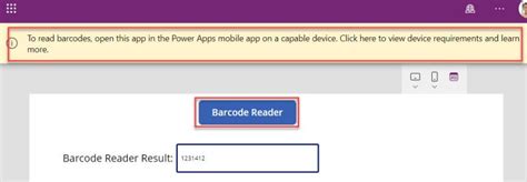 Power Apps Barcode Scanner How To Use