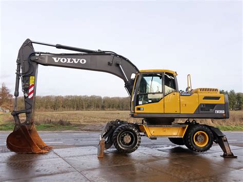 Volvo Ew205d Bladeoutriggers 3146 Hours Wheeled Excavator Boss