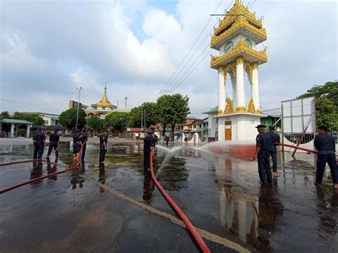 ၇၈ နှစ်မြောက် မြန်မာနိုင်ငံ မီးသတ်တပ်ဖွဲ့နေ့ကို ကြိုဆိုဂုဏ်ပြုသောအားဖြင့် စုပေါင်း သန့်ရှင်း