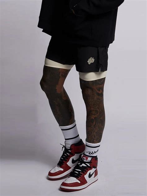 Causal Double Deck Training Shorts Oeyes