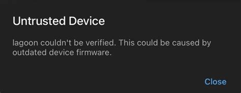 Chromecast Untrusted Device Errors Popping Up Thinglabs