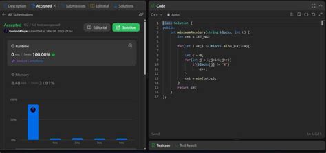 Leetcode Dailychallenge Slidingwindow Cplusplus Problemsolving