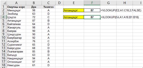 Xlookup функцийн боломж буюу алдааны залруулга Excel Mn
