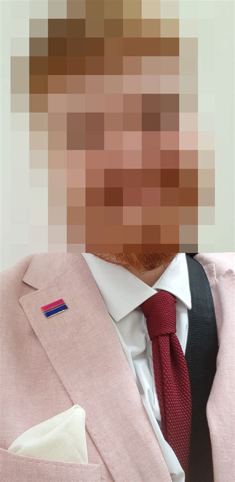 I Wore My Pride Pin Out Rbisexual