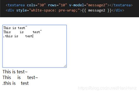 Html—让textarea标签中的内容原格式输出的两种办法html Textarea获取内容变成html语言 Csdn博客