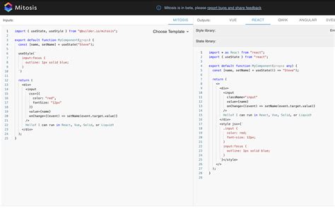 Core Proposal For UseStyle Hook Issue BuilderIO Mitosis GitHub
