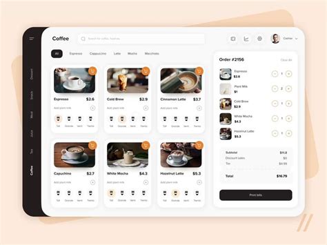 Pos System App By Daria Kravets For Purrweb Ui Ux Agency On Dribbble