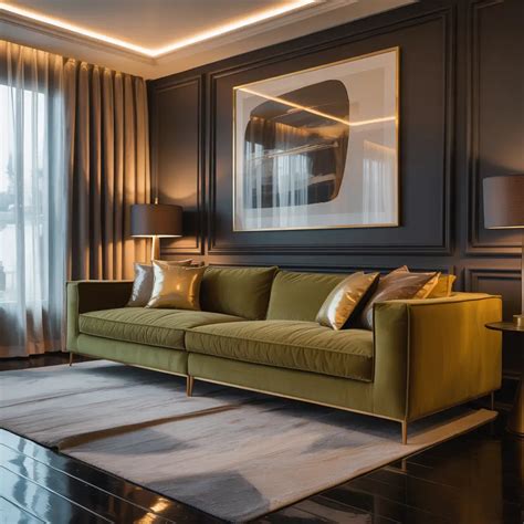 10 Elegant Olive Green Couch Living Room Ideas For Every Home