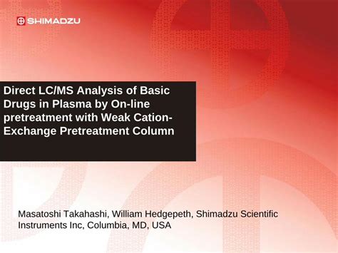PDF Direct LCMS Analysis DOKUMEN TIPS