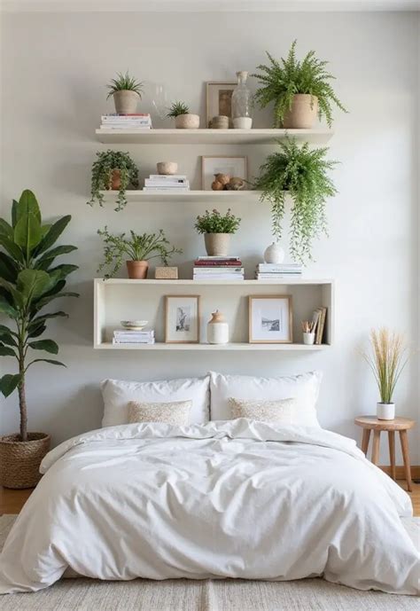 25 Floating Shelves Bedroom Ideas That Add Airy Storage Rumble Decor