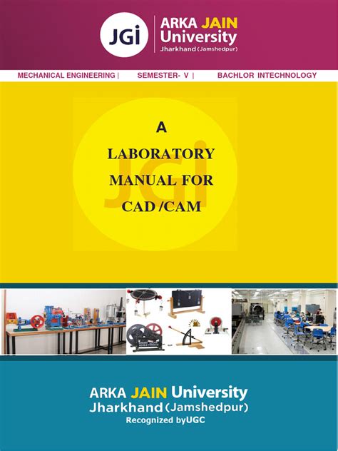 Updated Cad Cam Lab Manual Pdf Engineering Computer Aided Design