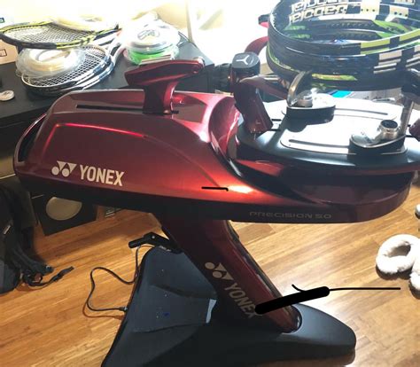Any Info On This New Yonex Stringing Machine Talk Tennis