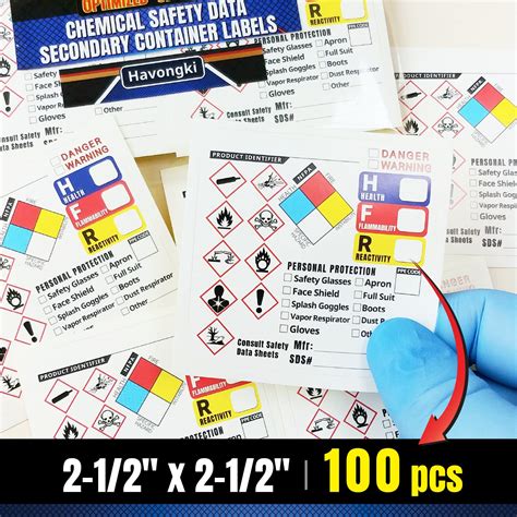 Chemical Container Labels Label Requirements For Hazardous Waste