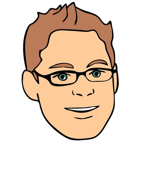 Clip Art Man Face