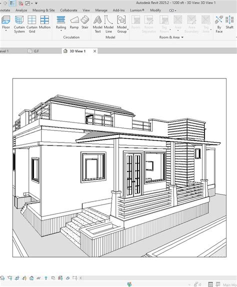 Ashutosh Rajput On Linkedin Revit Architecture Bim Residentialdesign Modernelevation