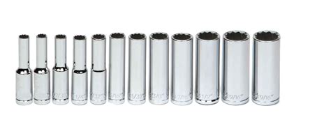 1 4 Drive Deep Socket Set 12 Point 12 Piece Snap On