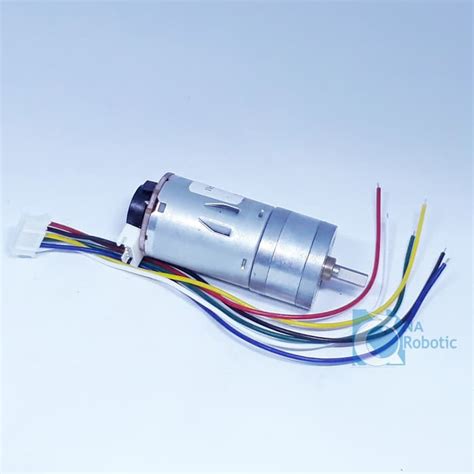 Jual Motor Dc 25ga370 12v 1000rpm With Encoder Shopee Indonesia