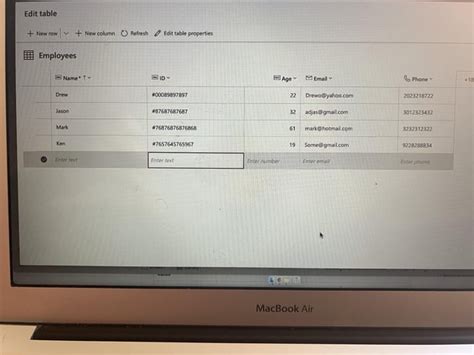Search And Filter R Powerapps