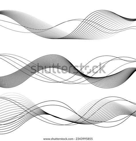 Abstract Wave Element Design Digital Frequency Stock Vector Royalty Free 2343995855 Shutterstock