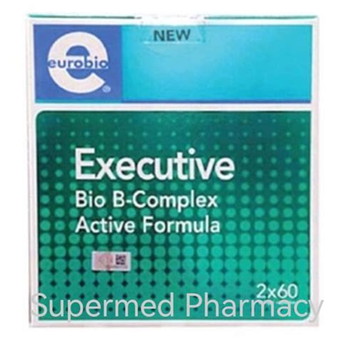 Eurobio Executive Bio B Complex Active Formula Lazada