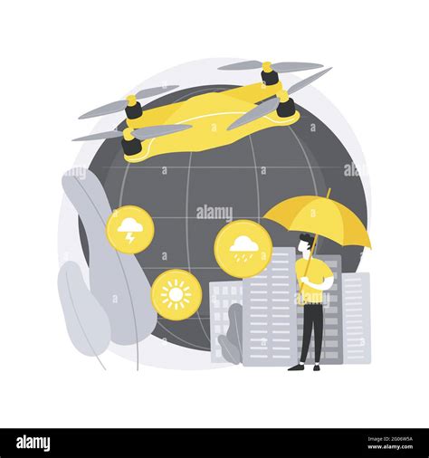 Meteorology Drones Abstract Concept Vector Illustration Stock Vector Image And Art Alamy
