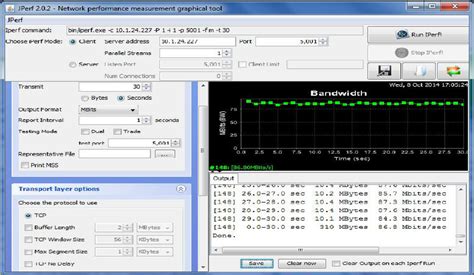 B Tcp Throughput Measurement With Ipv4 Client Side Download