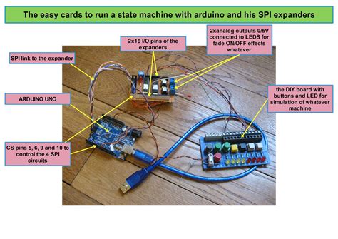 State Machine And Multitasking On Arduino With Spi Expanders 3 Steps Instructables