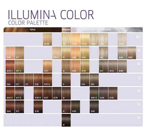 Wella Illumina Hair Color Chart Wella Illumina Color Online
