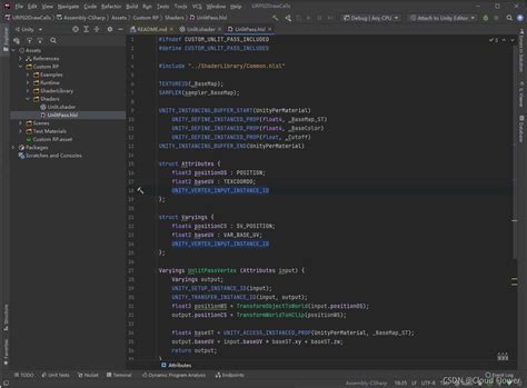 Unity Shader系列：好用的ide Jetbrain Riderunitycloud Flower 开放原子开发者工作坊