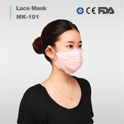 Sex Halloween Fabric Sheet With Filter Poket Lace Facial Mask China Lace Mask And Fashionable Mask