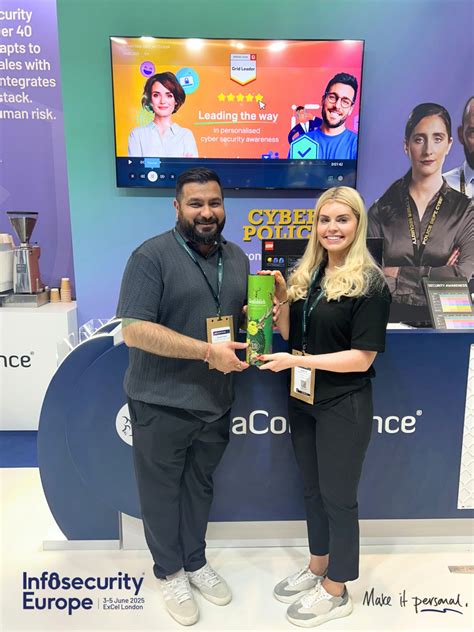 A Quick Spotlight From Infosecurity Europe 2025 And One Of Our Giveaway Moments Metacompliance