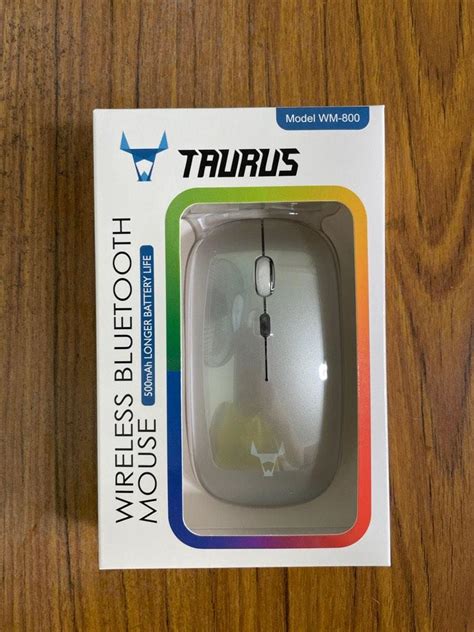 TAURUS Wireless Bluetooth Mouse Computers Tech Parts Accessories Mouse Mousepads On