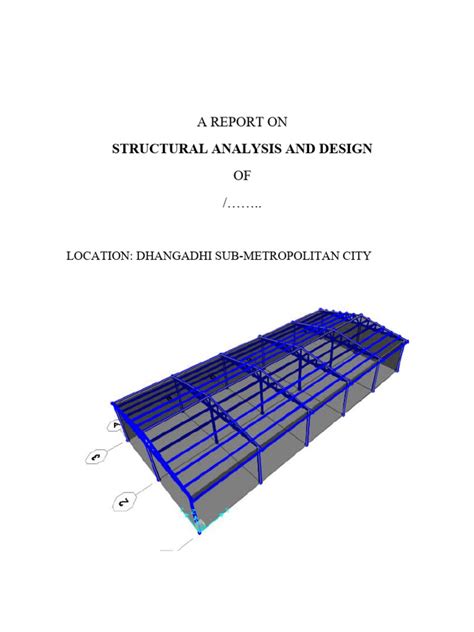 Truss Structural Report Pdf Structural Load Structural Analysis