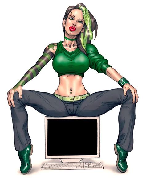 Cyberpunk Girl Scrolller