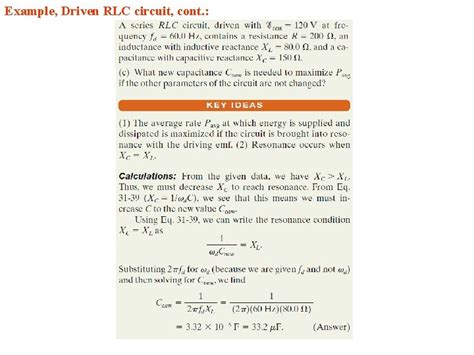 Phasor Diagram Of Rlc Circuit Driven At Resonance Circuit Diagram