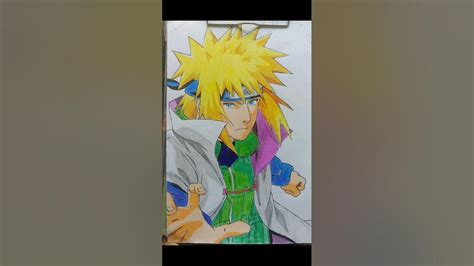 Minato Namikaze Unix Anime Animeart Drawing Naruto Youtube