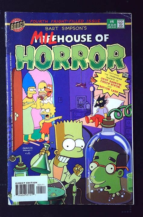 Bart Simpson S Treehouse Of Horror 4 1998 Comic Books Modern Age Bongo HipComic